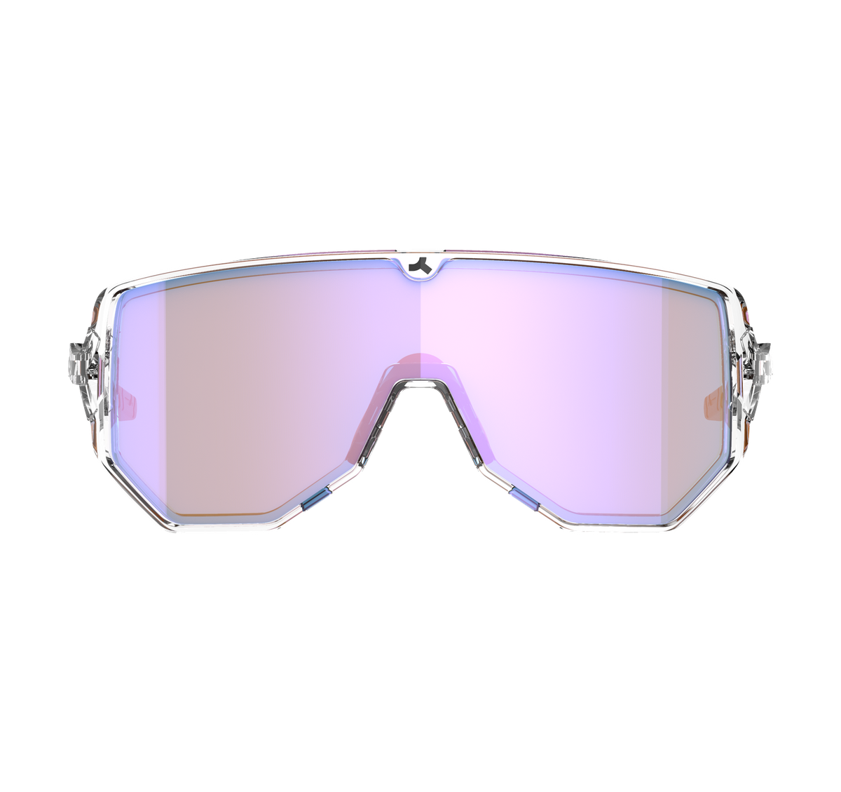 003 Reschen Shiny Crystal / Orange Blue Multi UltraVue - Tripoint